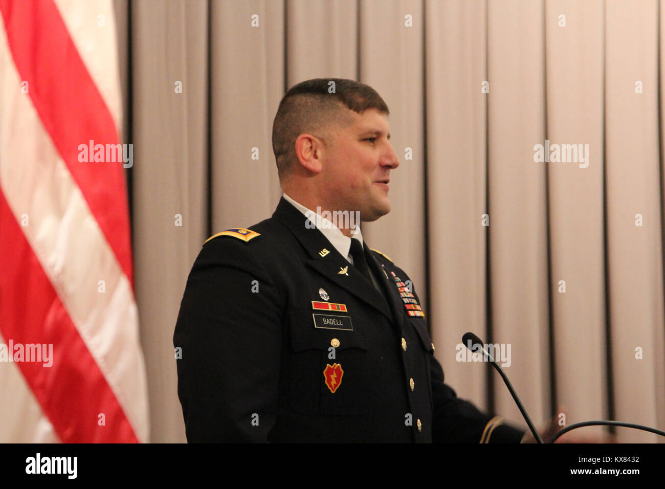 Maj. Matt Badell promoted to lieutenant colonel Thursday, Jan. 7, 2015 ...