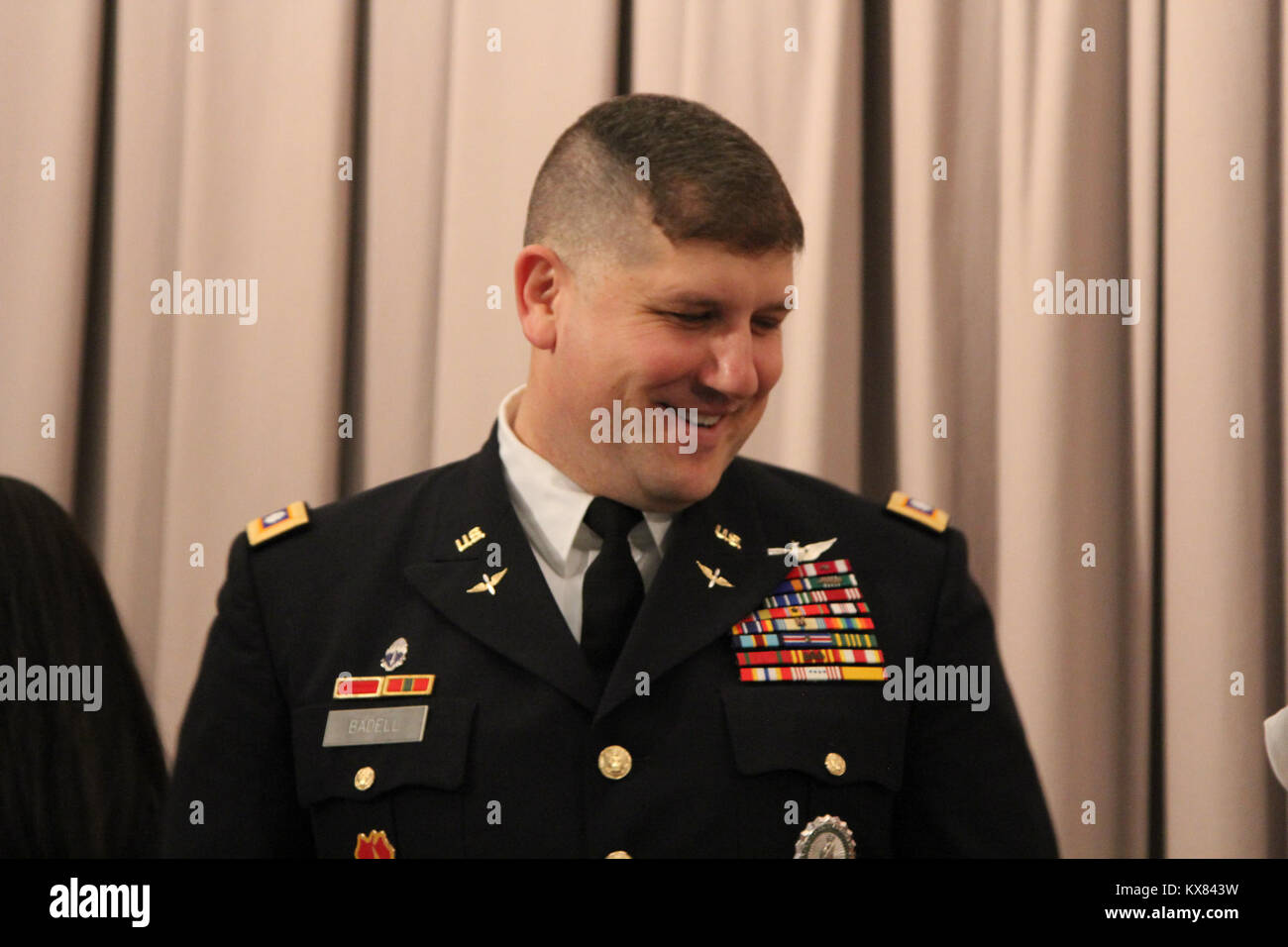 Maj. Matt Badell promoted to lieutenant colonel Thursday, Jan. 7, 2015 ...