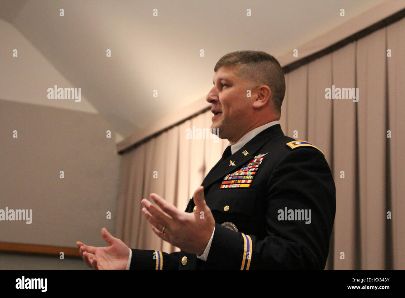Maj. Matt Badell promoted to lieutenant colonel Thursday, Jan. 7, 2015 ...