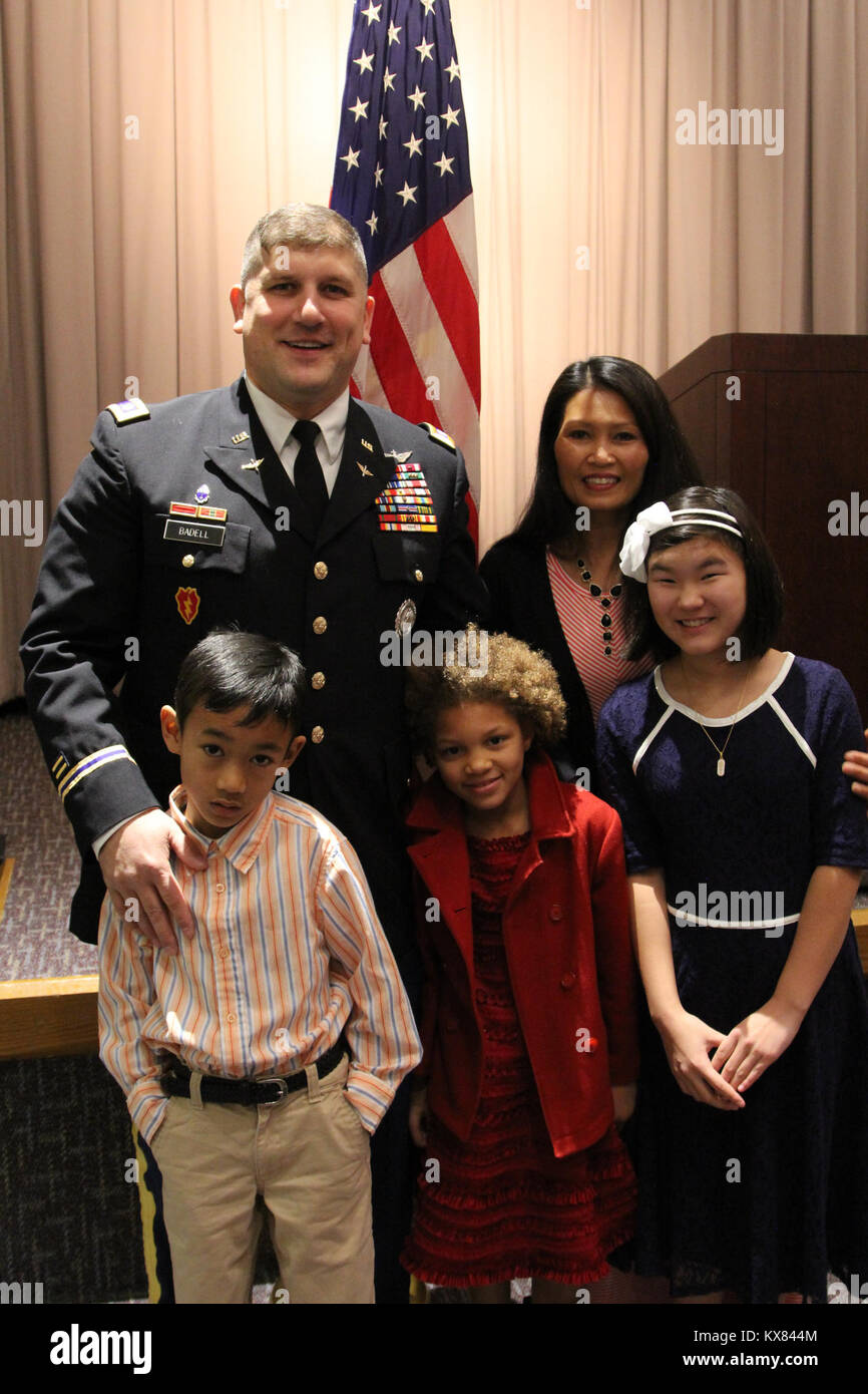 Maj. Matt Badell promoted to lieutenant colonel Thursday, Jan. 7, 2015 ...