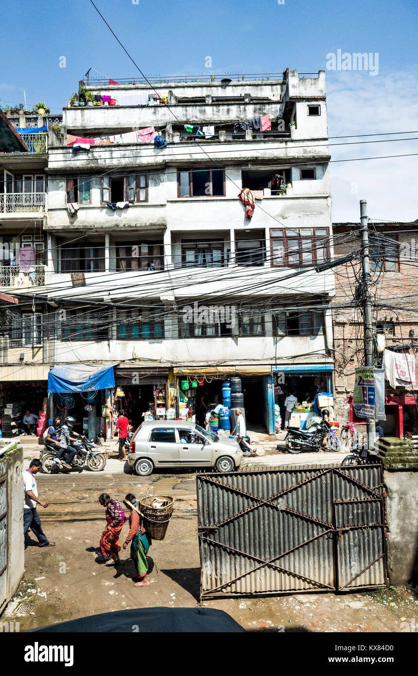 an old building in Kalimati, Kathmandu, Nepal Stock Photo - Alamy