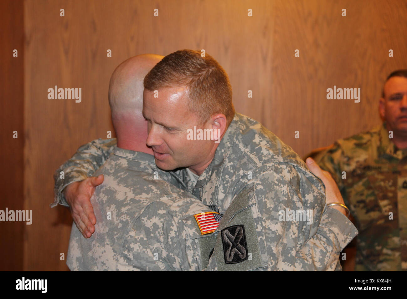 Damon Harvey was promoted to the grade of Sergeant Major at a ceremony ...