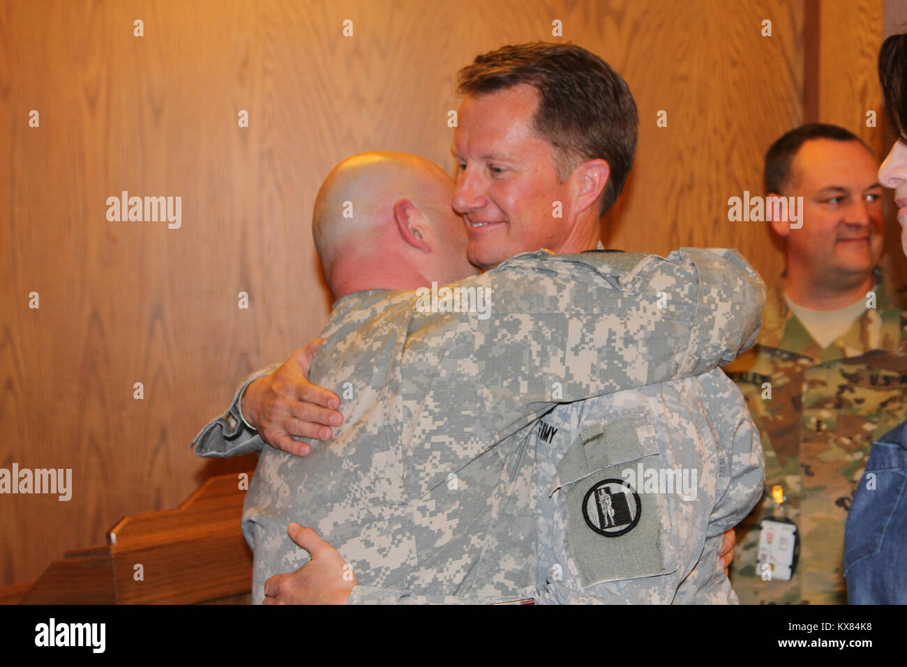 Damon Harvey was promoted to the grade of Sergeant Major at a ceremony ...