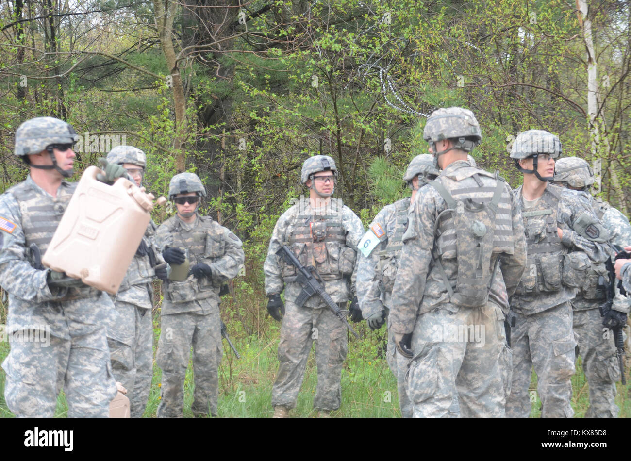 US Army National Guard carrying out various tasks including military ...