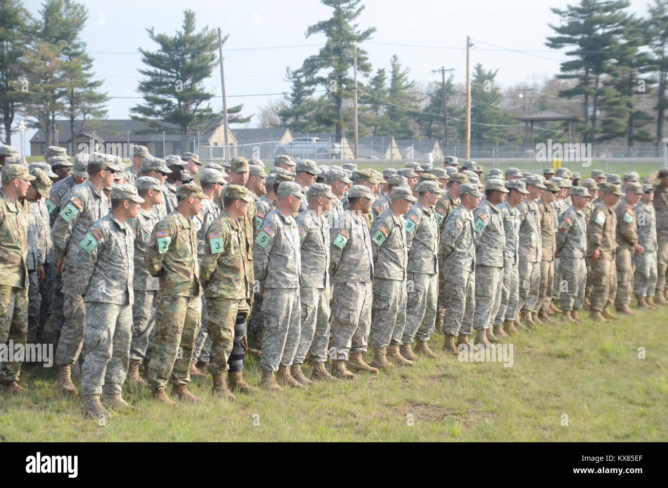 US Army National Guard parade and ceremony Stock Photo - Alamy