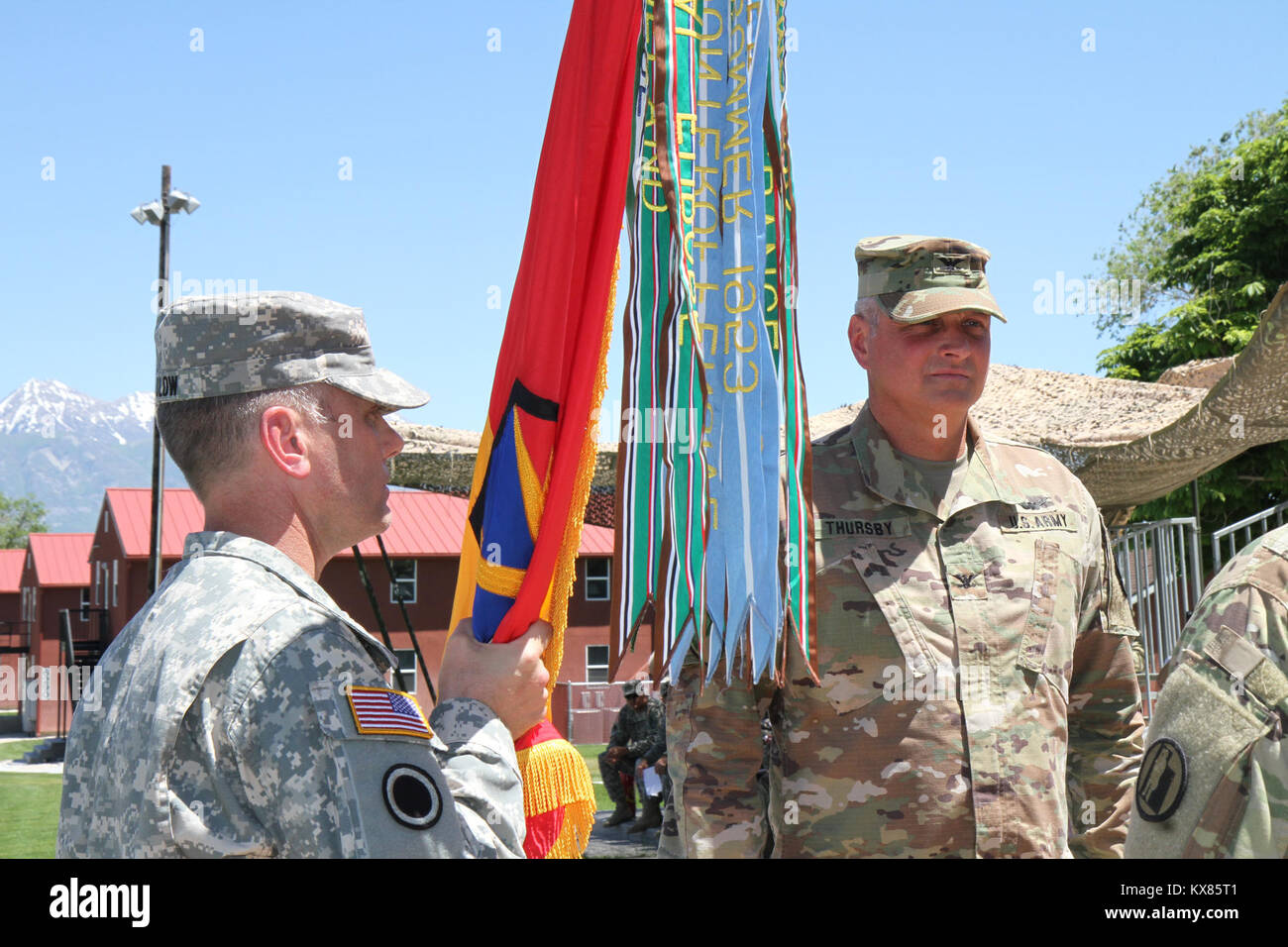 Col. Todd Thursby relinquished command of the 65th Field Artillery ...