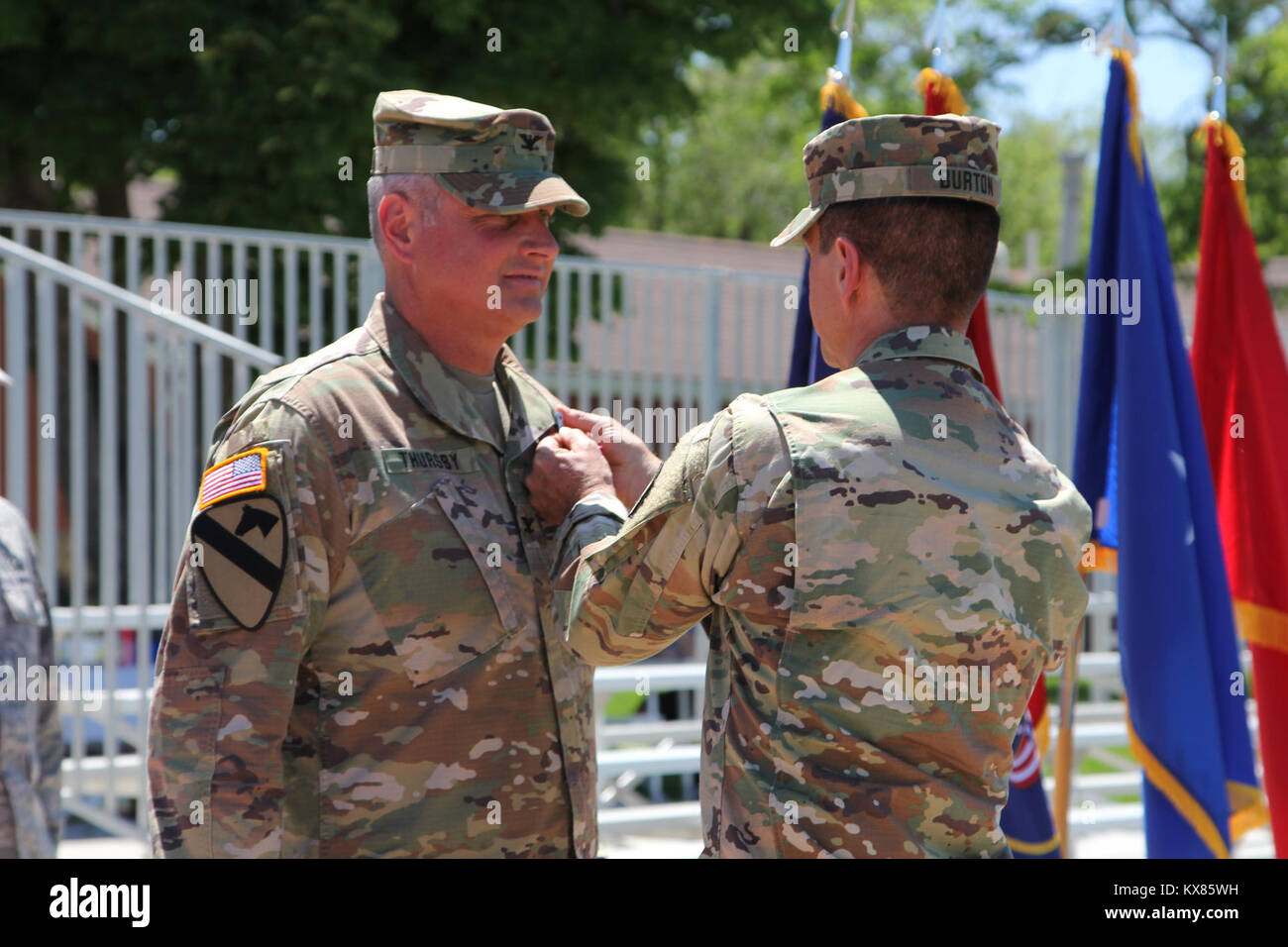 Col. Todd Thursby relinquished command of the 65th Field Artillery ...