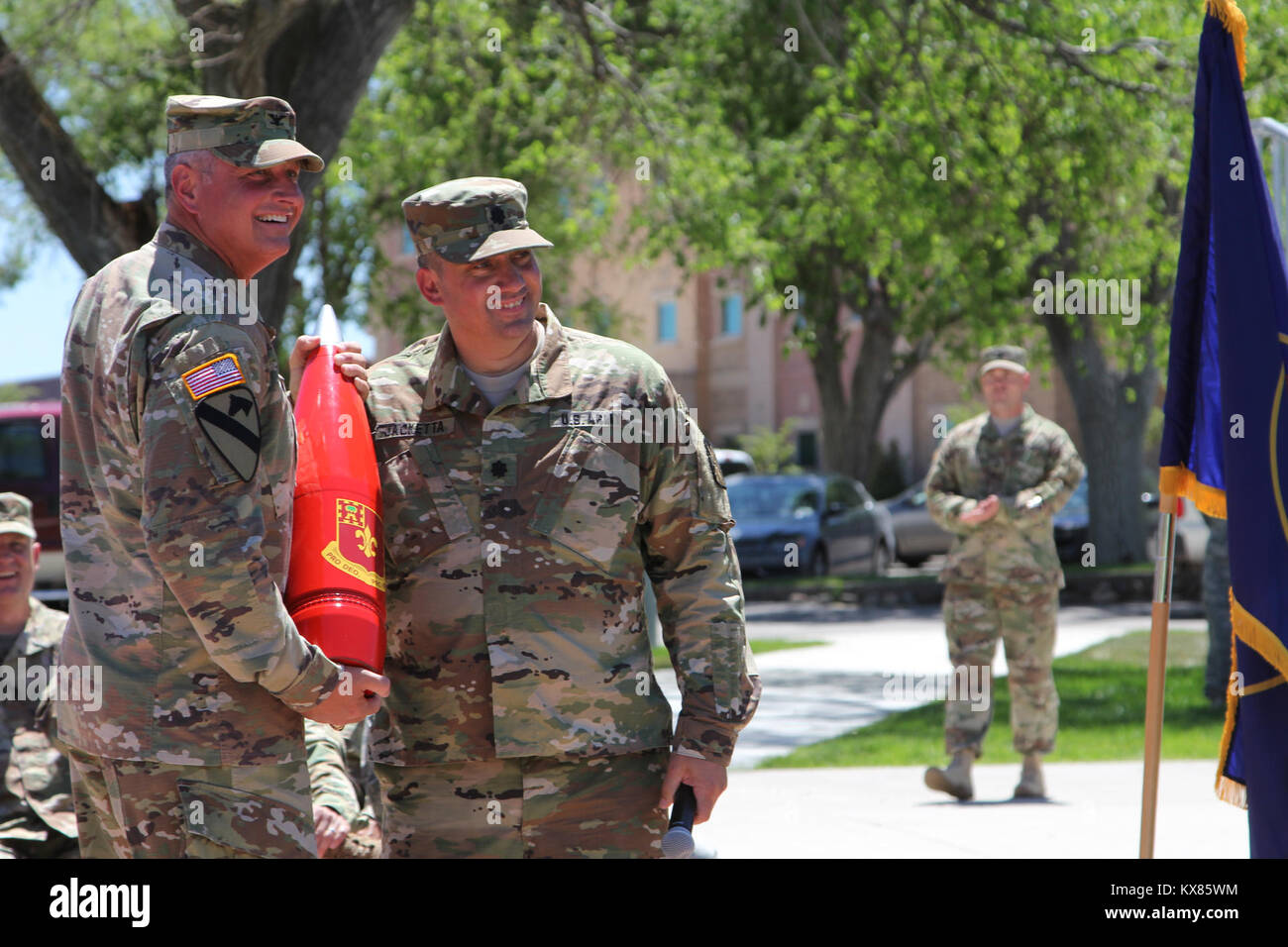 Col. Todd Thursby relinquished command of the 65th Field Artillery ...