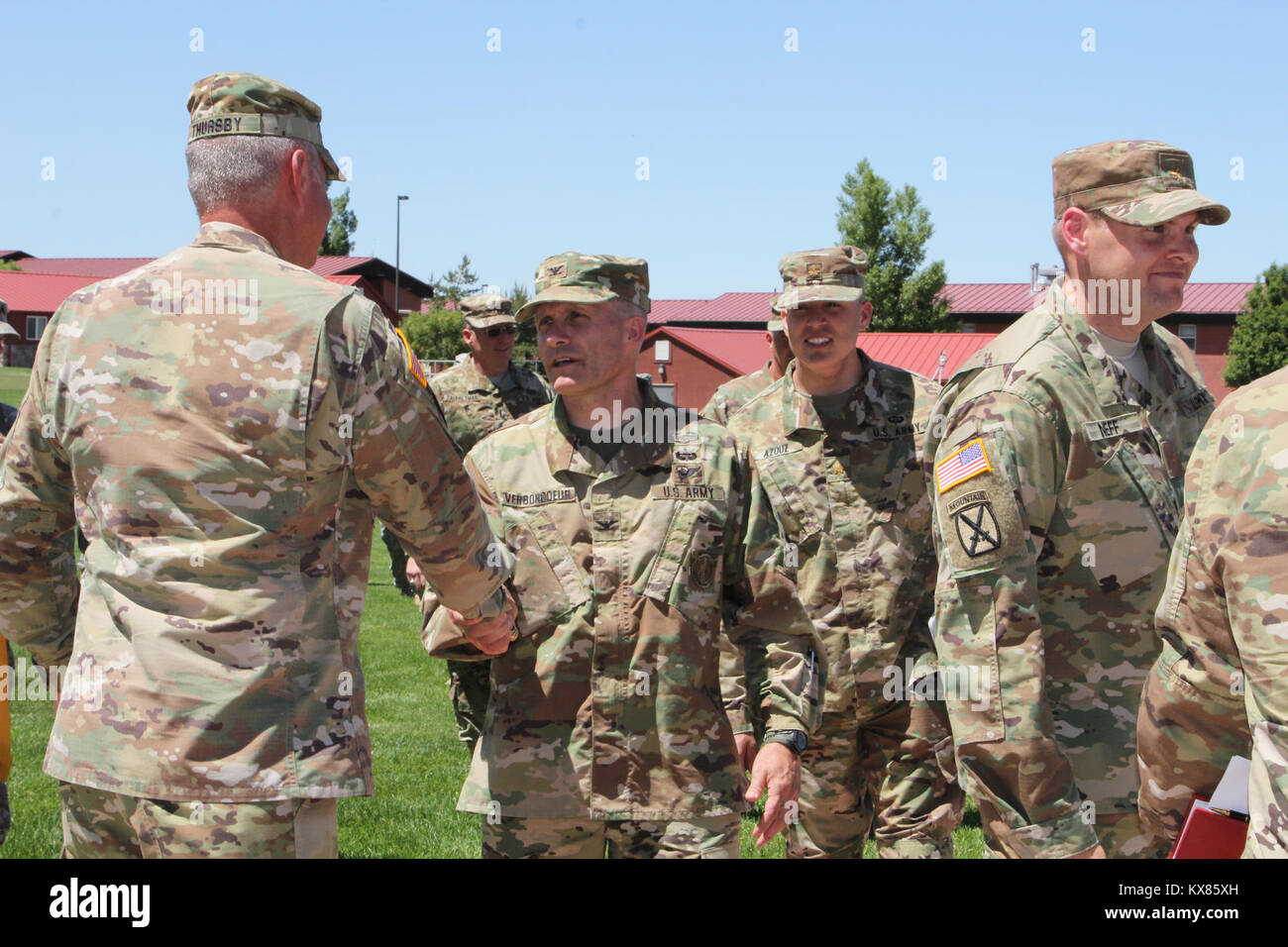 Col. Todd Thursby relinquished command of the 65th Field Artillery ...