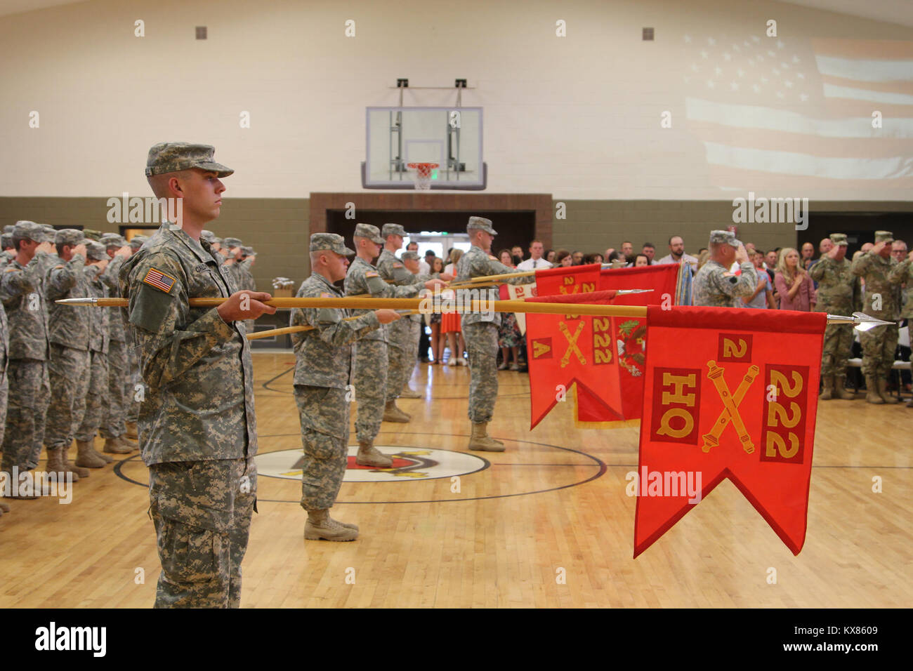 Maj. Shawn Fuellenbach assumed command of 2nd Battalion, 222nd Field ...