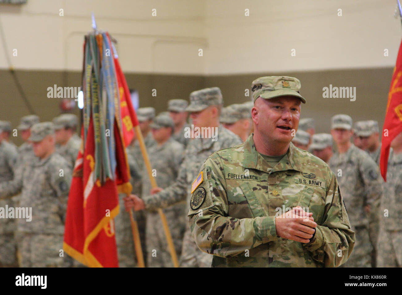Maj. Shawn Fuellenbach assumed command of 2nd Battalion, 222nd Field ...
