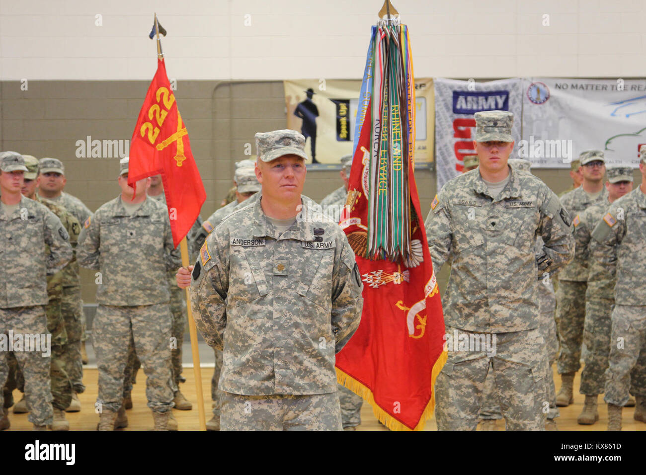 Maj. Shawn Fuellenbach assumed command of 2nd Battalion, 222nd Field ...