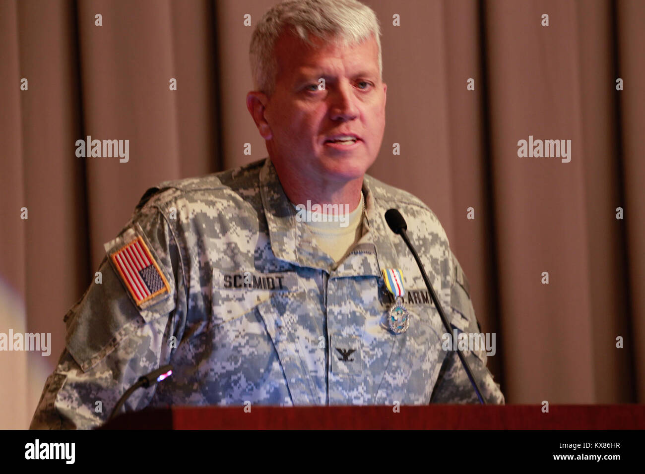 US military remembrance to fallen comrade ceremony Stock Photo - Alamy