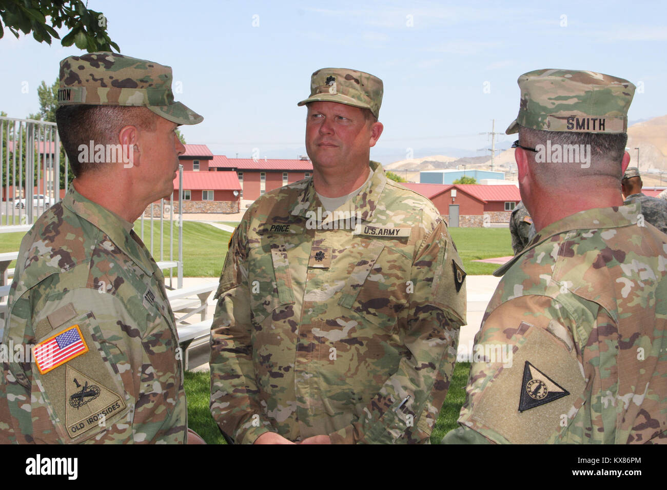 Lt. Col. Matt Price assumed command of Utah Training Center from Col ...