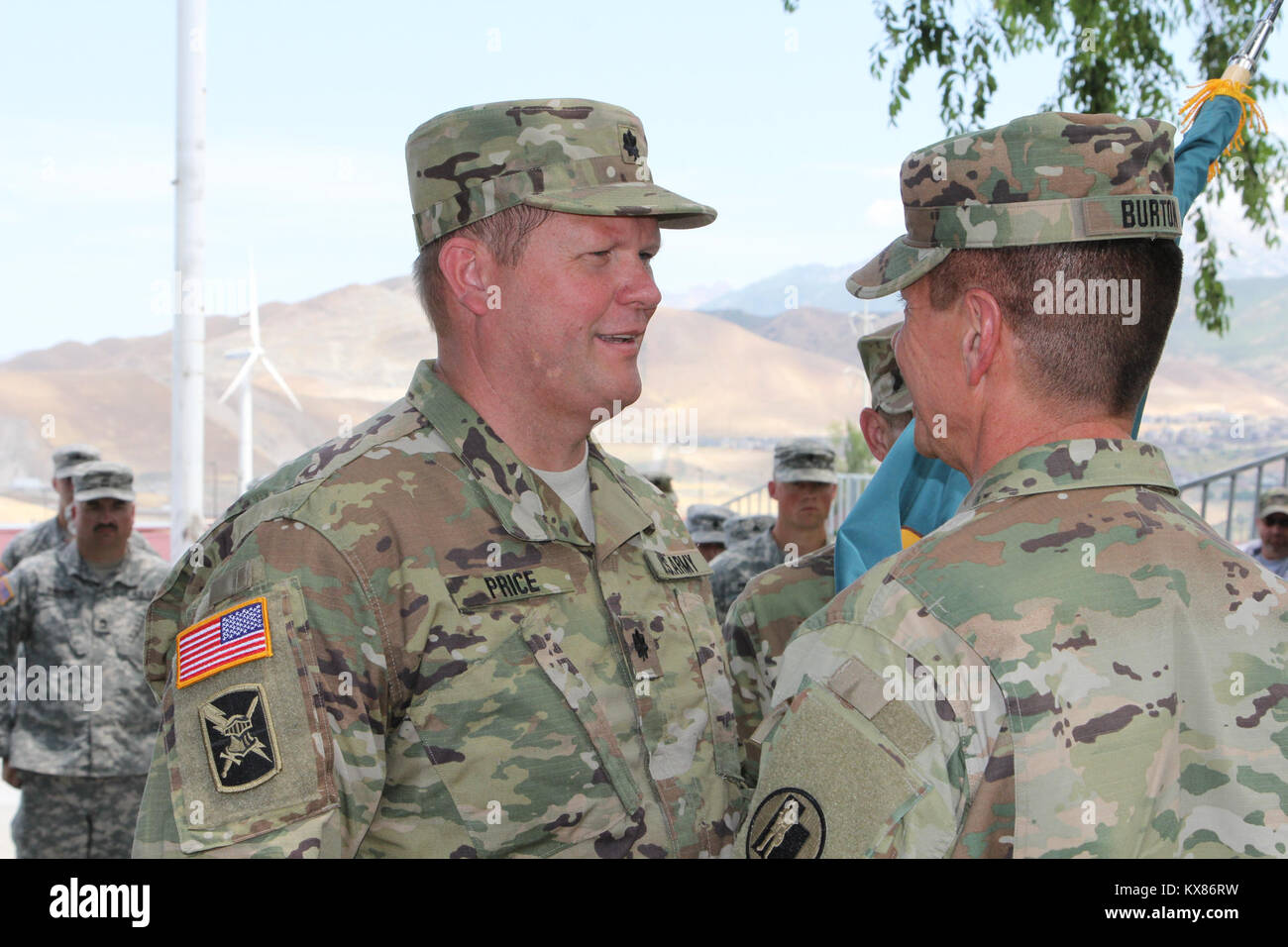 Lt. Col. Matt Price assumed command of Utah Training Center from Col ...