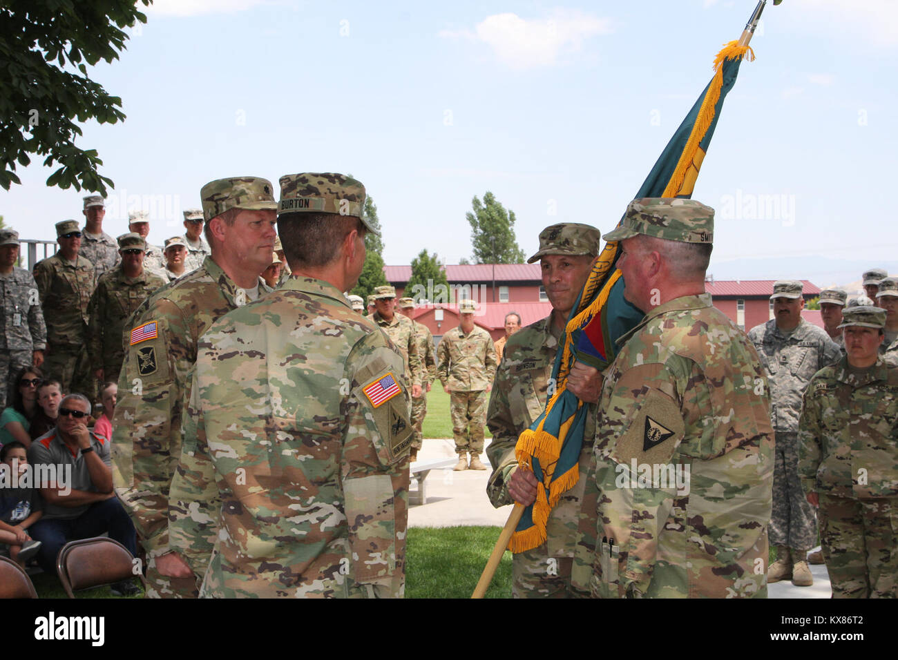 Lt. Col. Matt Price assumed command of Utah Training Center from Col ...