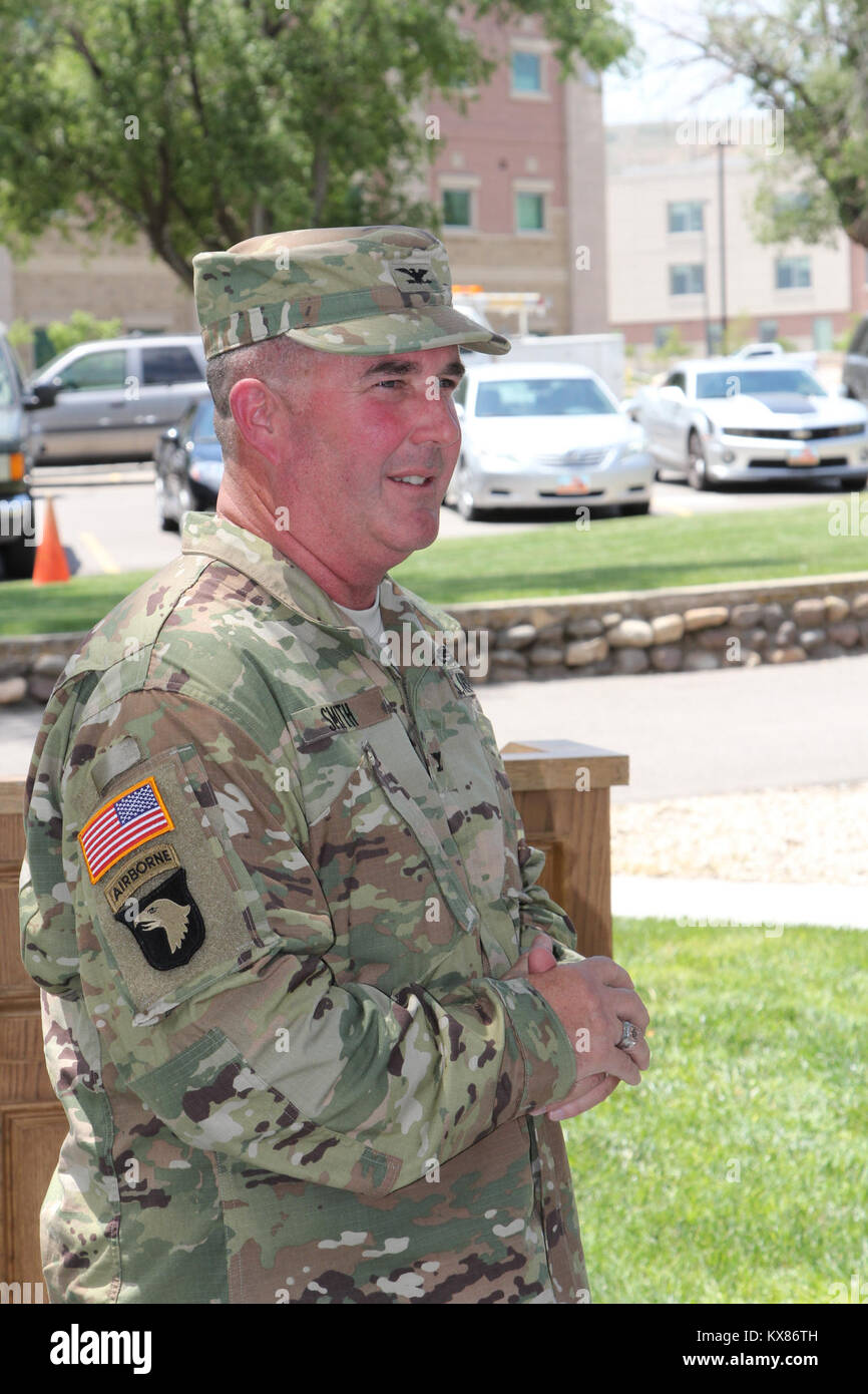 Lt. Col. Matt Price assumed command of Utah Training Center from Col ...
