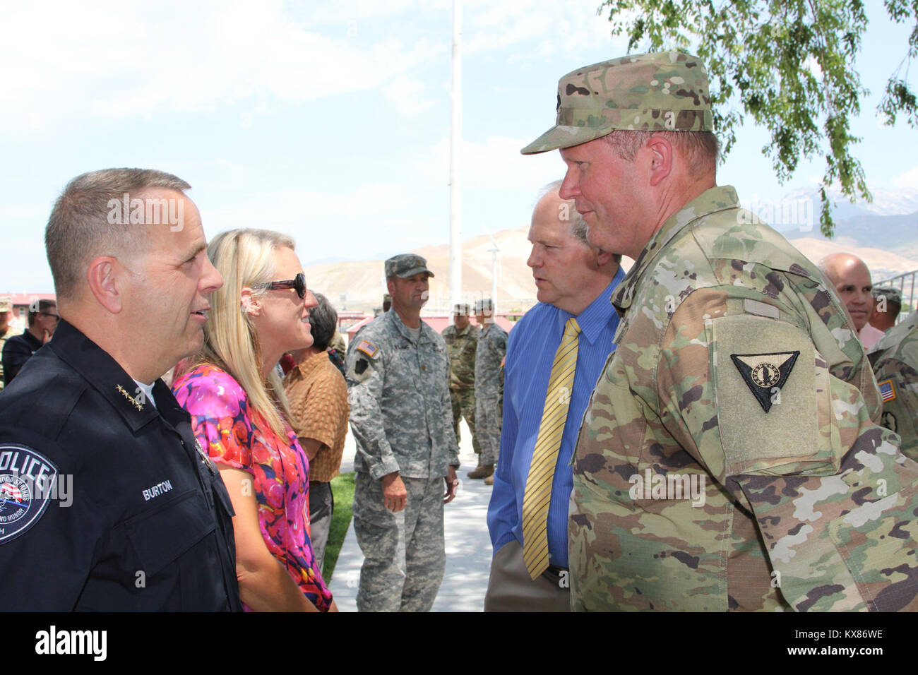Lt. Col. Matt Price assumed command of Utah Training Center from Col ...