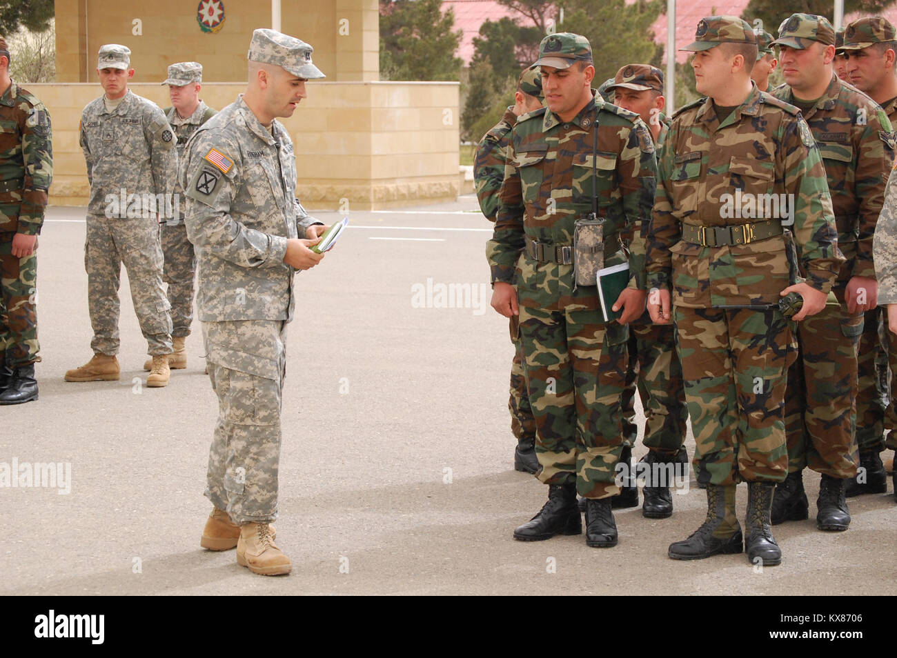 Azerbaijan - Soldiers from the Utah National Guard's 1457th Engineer ...