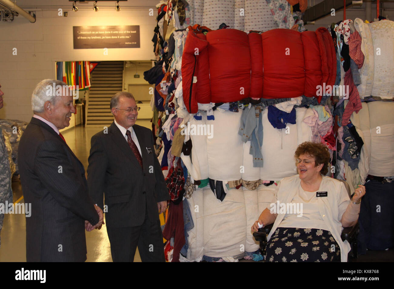 US Army National Guard assisting people in need. Helping in the field ...