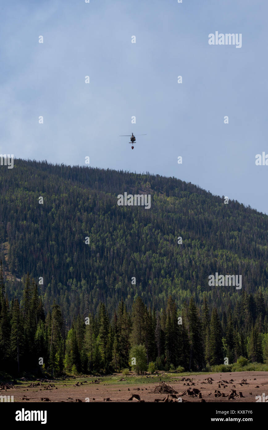 The Utah National Guard was activated to assist firefighting efforts on ...