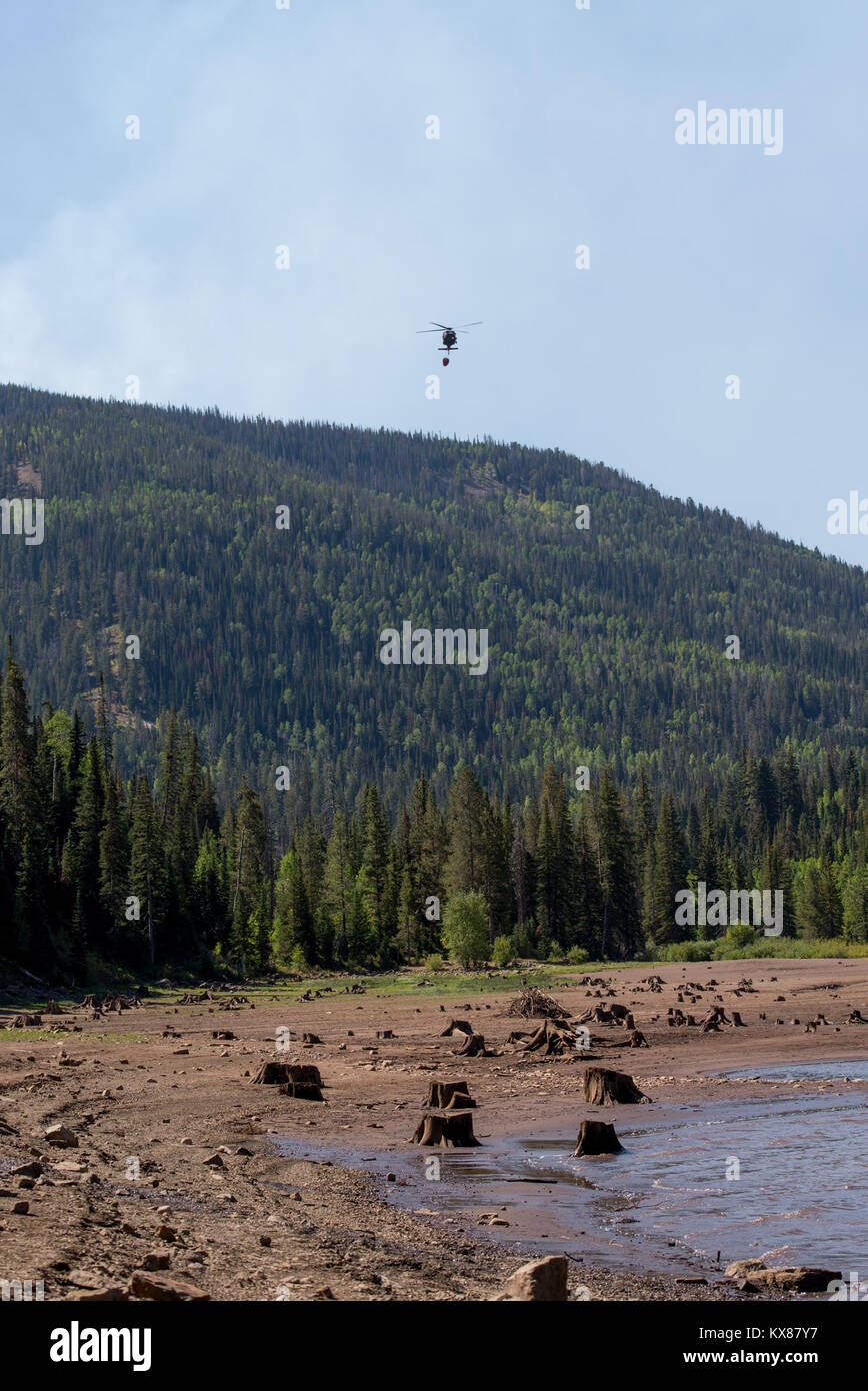 The Utah National Guard was activated to assist firefighting efforts on ...