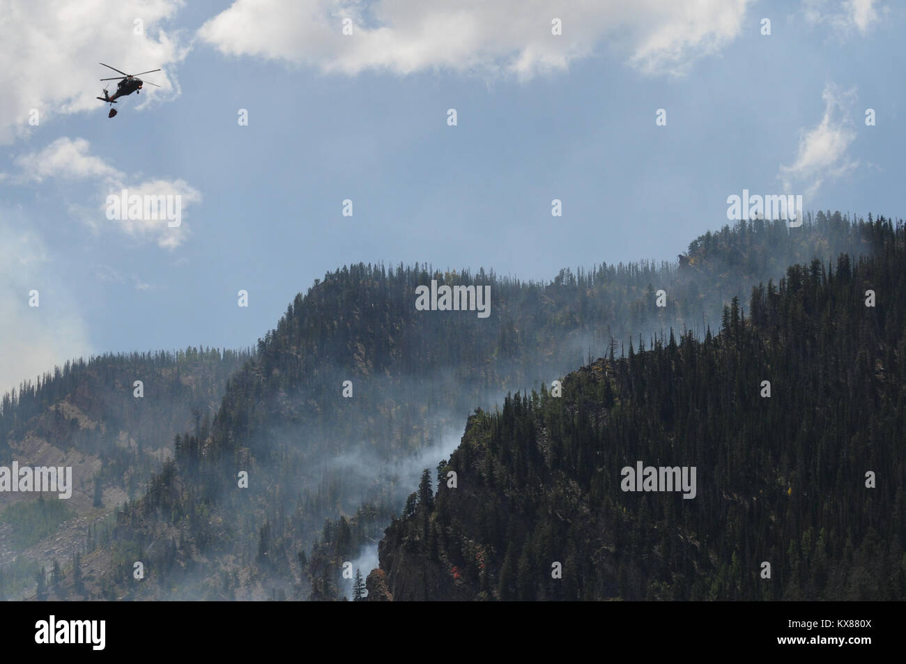 The Utah National Guard was activated to assist firefighting efforts on ...