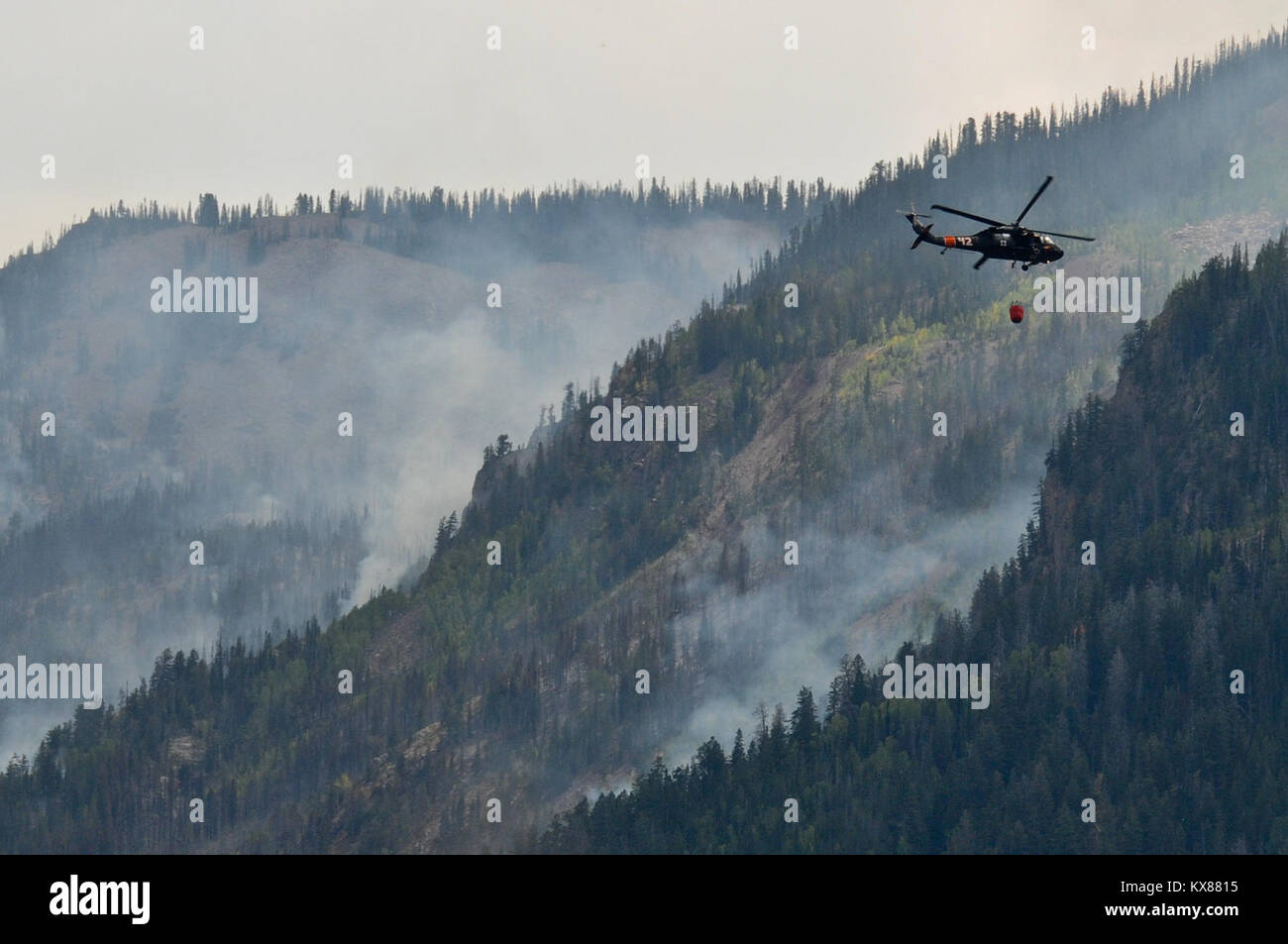 The Utah National Guard was activated to assist firefighting efforts on ...