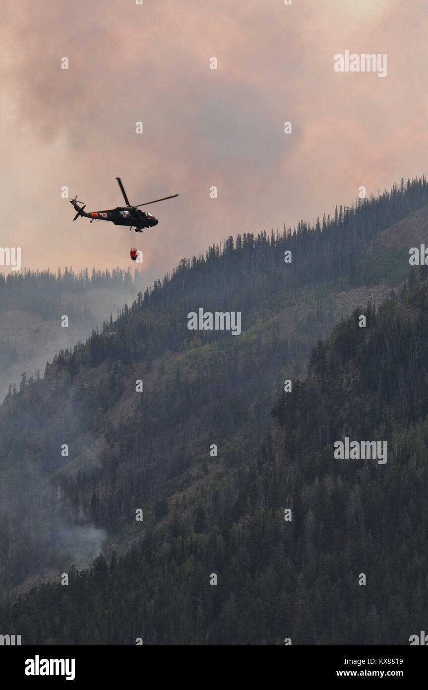 The Utah National Guard was activated to assist firefighting efforts on ...