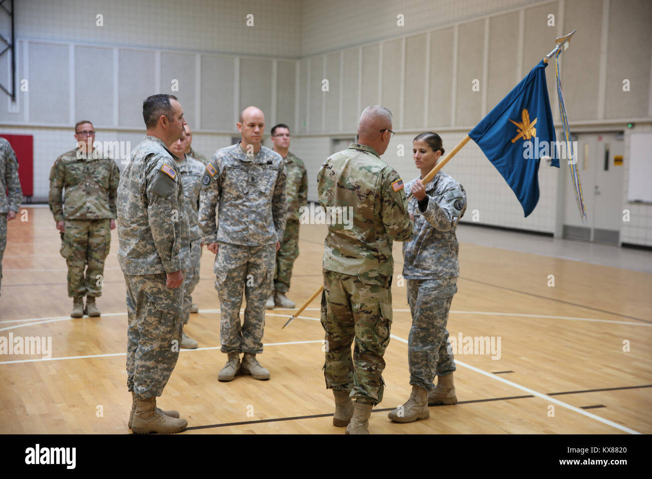US Army National Guard parade and ceremony Stock Photo - Alamy