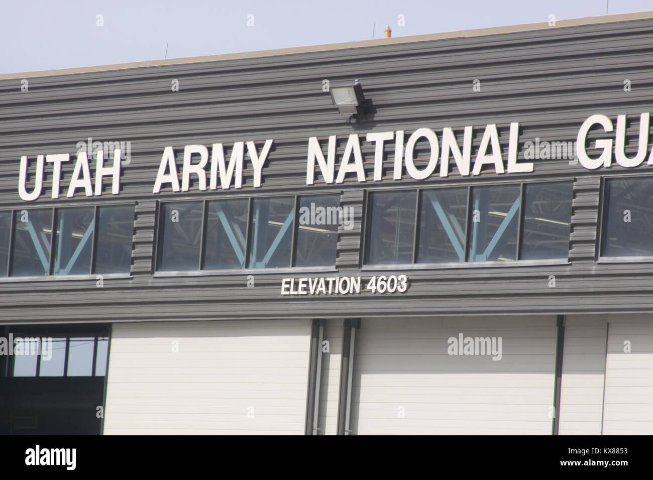 Utah Army National Guard base building Stock Photo - Alamy