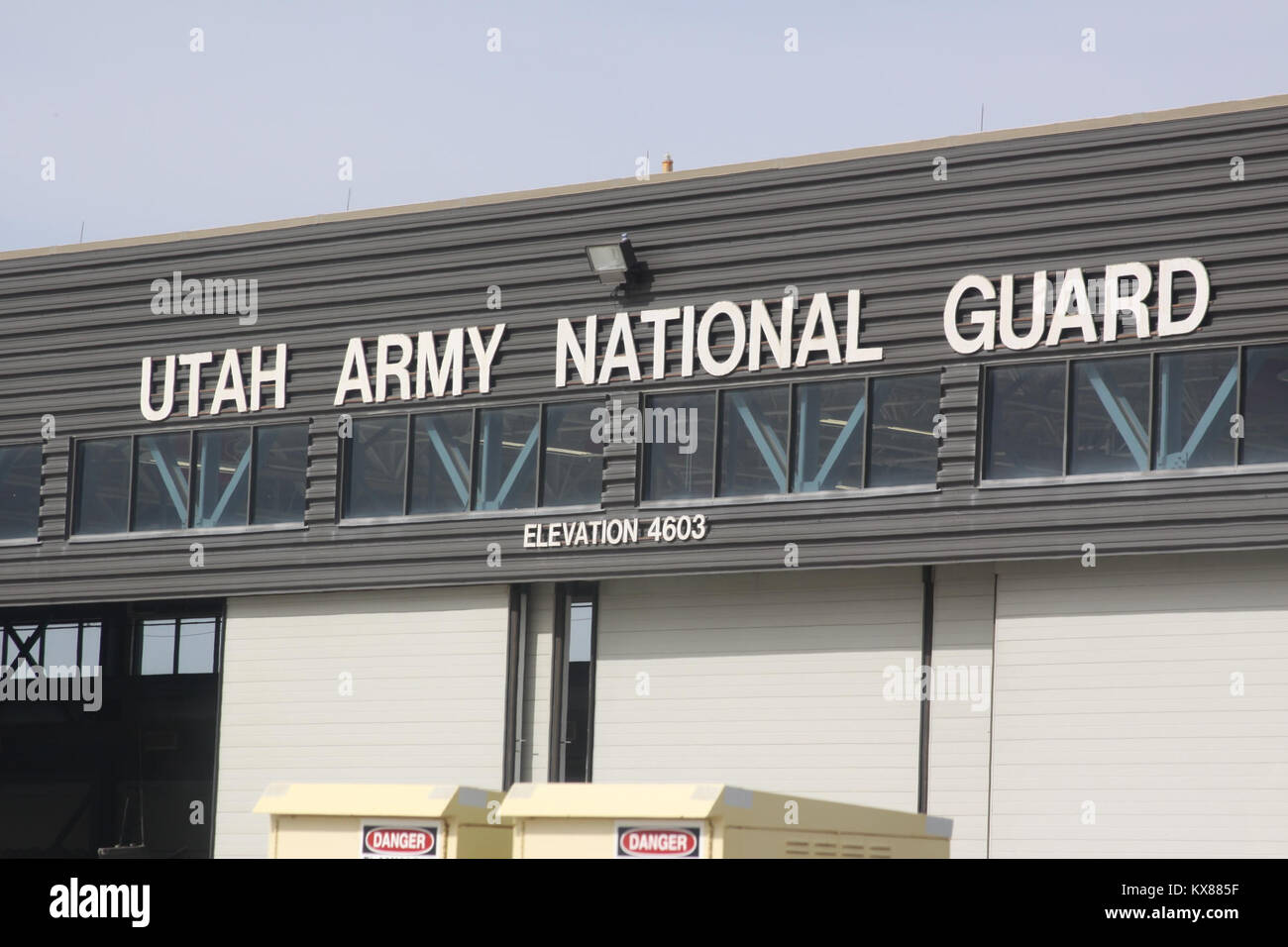 Utah Army National Guard base building Stock Photo - Alamy