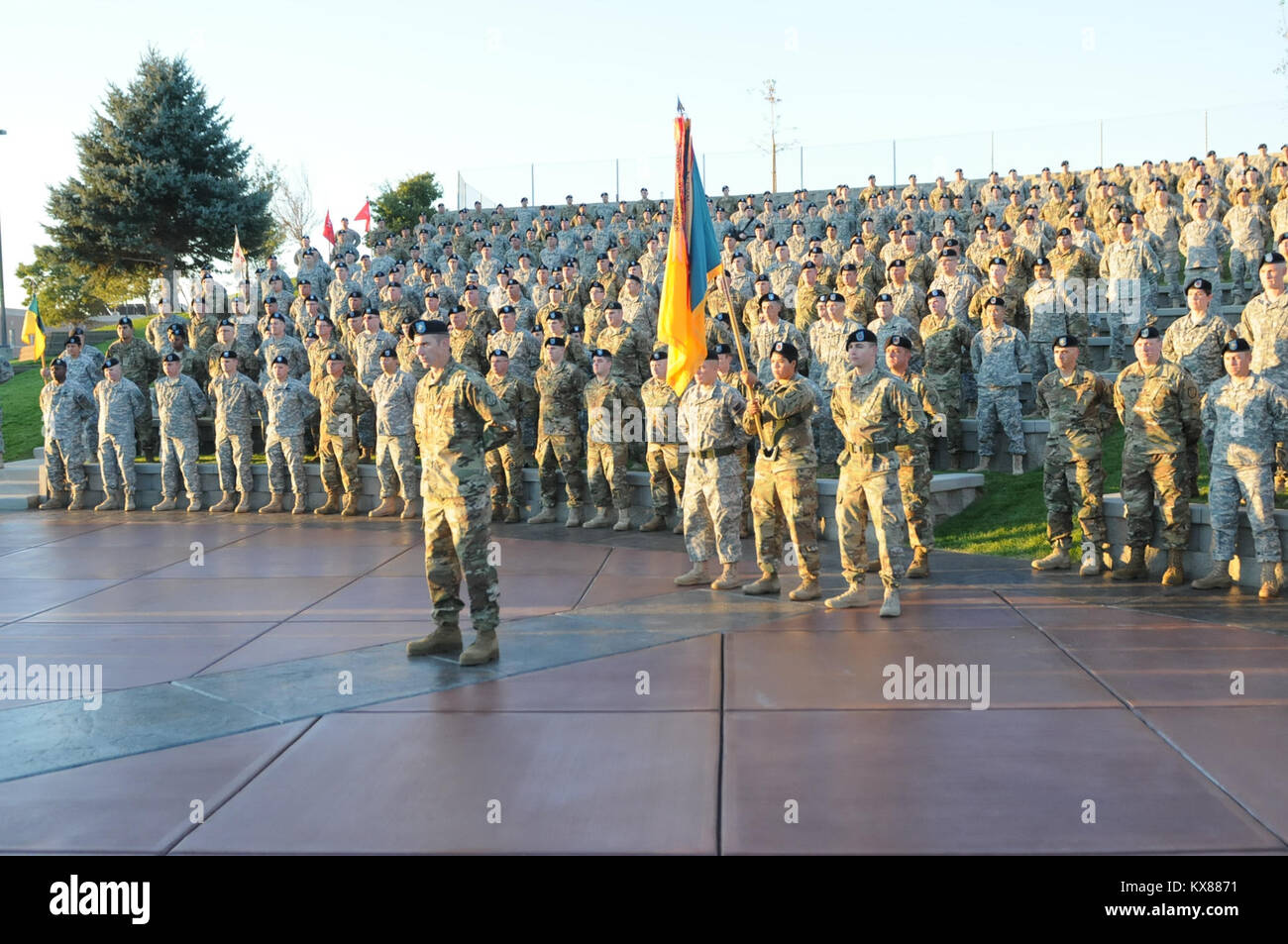 204th Maneuver Enhancement Brigade change of command photos Stock Photo ...
