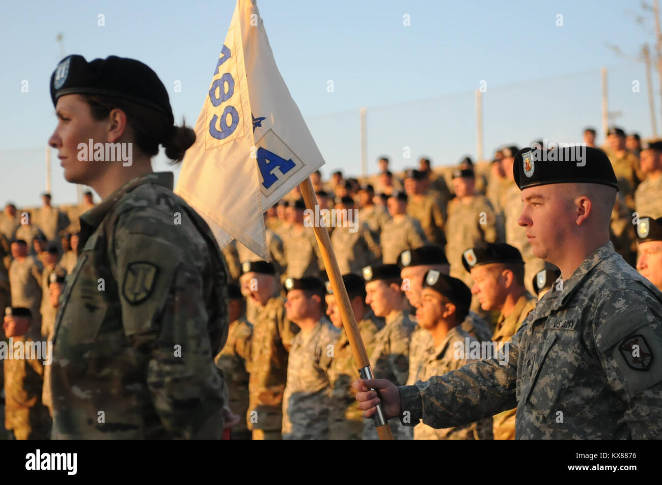 204th Maneuver Enhancement Brigade change of command photos Stock Photo ...