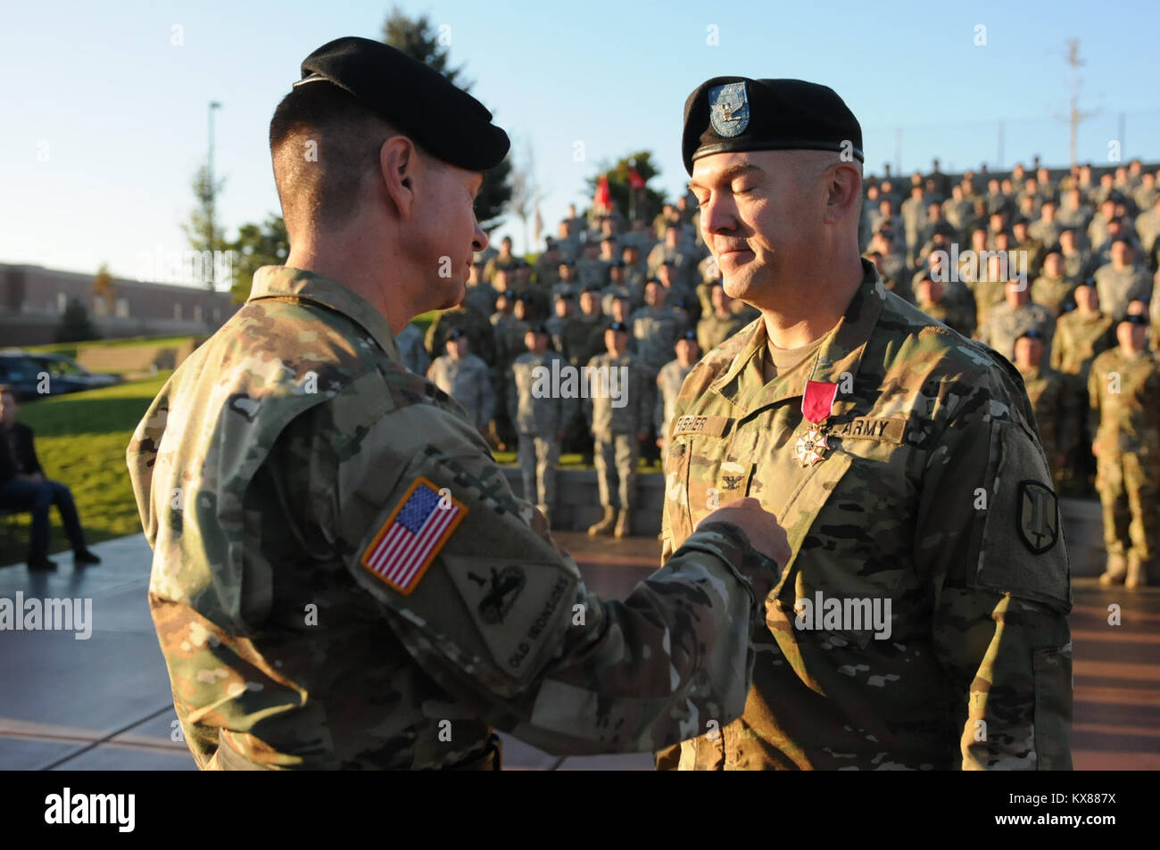 204th Maneuver Enhancement Brigade change of command photos Stock Photo ...