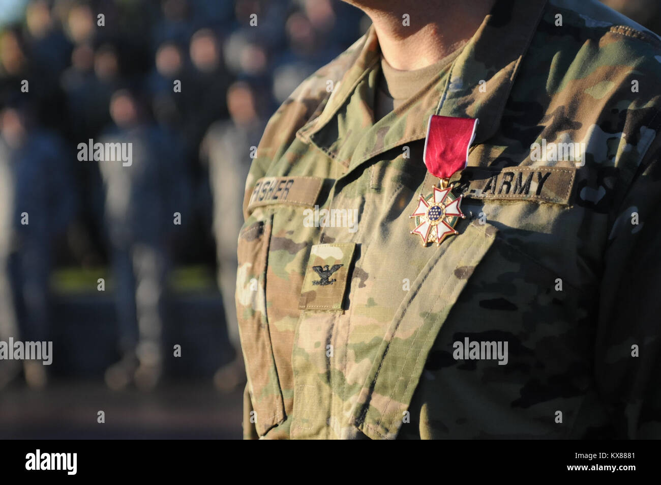 204th Maneuver Enhancement Brigade change of command photos Stock Photo ...