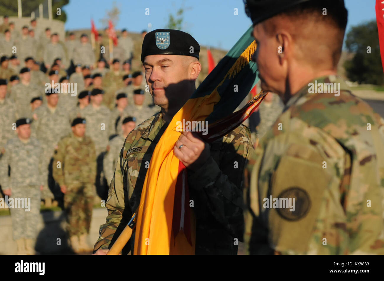 204th Maneuver Enhancement Brigade change of command photos Stock Photo ...