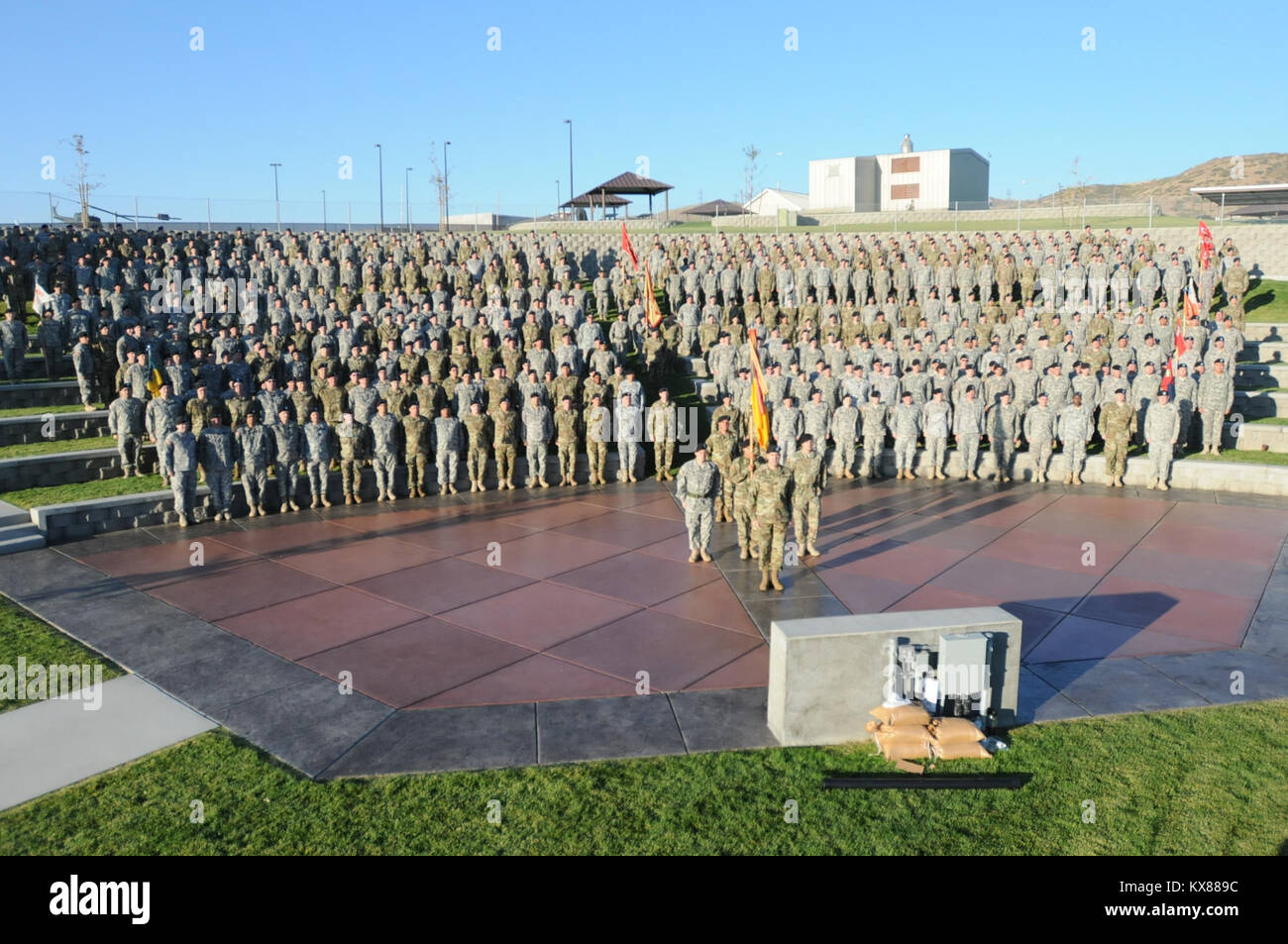 204th Maneuver Enhancement Brigade change of command photos Stock Photo ...