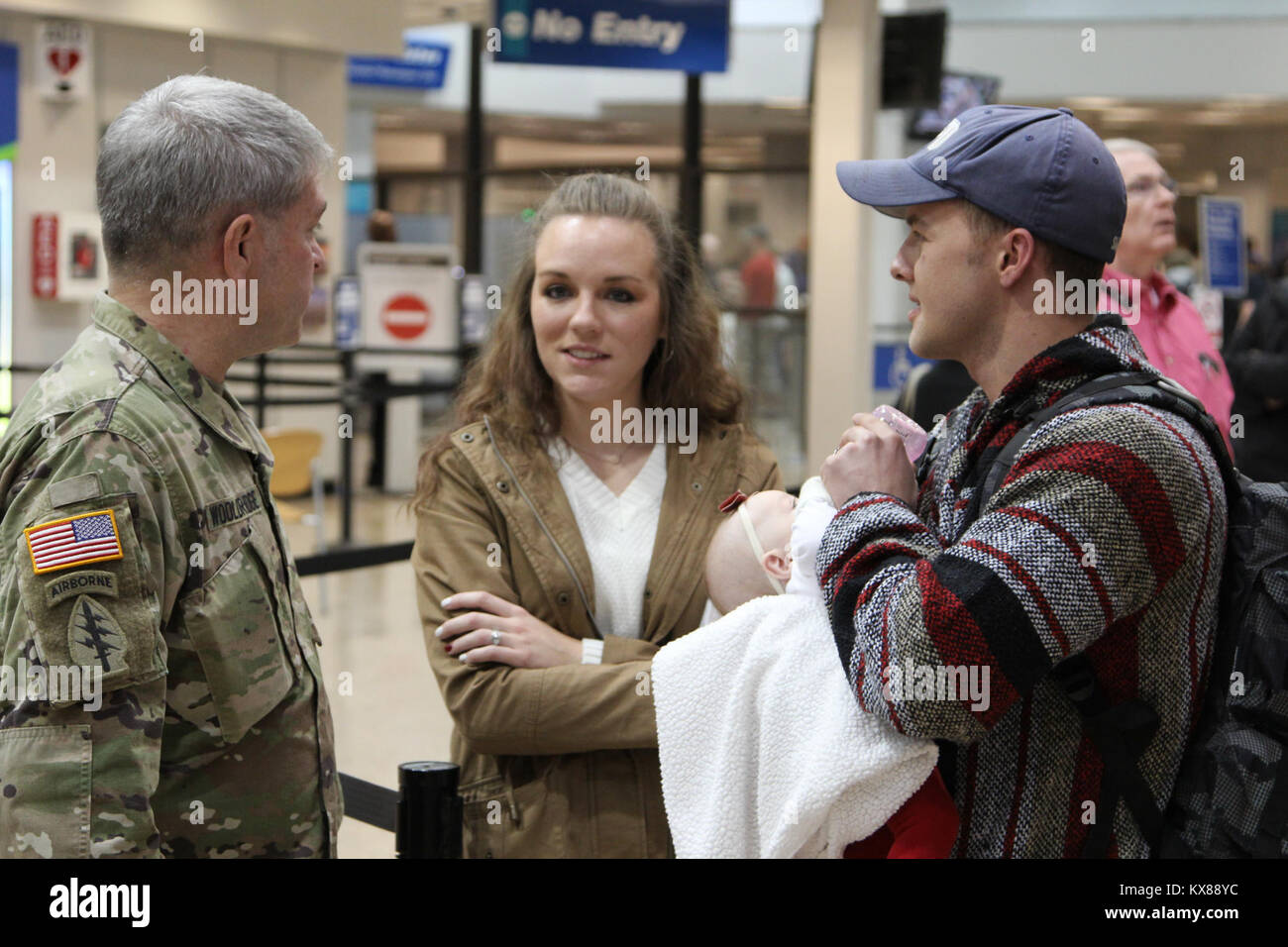 Approximately 20 members of 1st Battalion 19th Special Forces returned ...