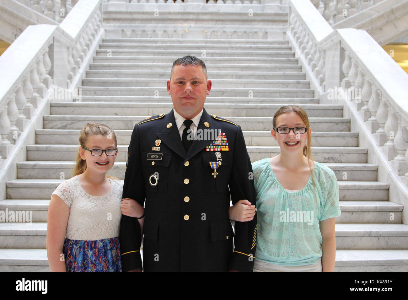 Gov. Herbert presented the Utah Cross to Sgt. 1st Class Brett Heath on ...