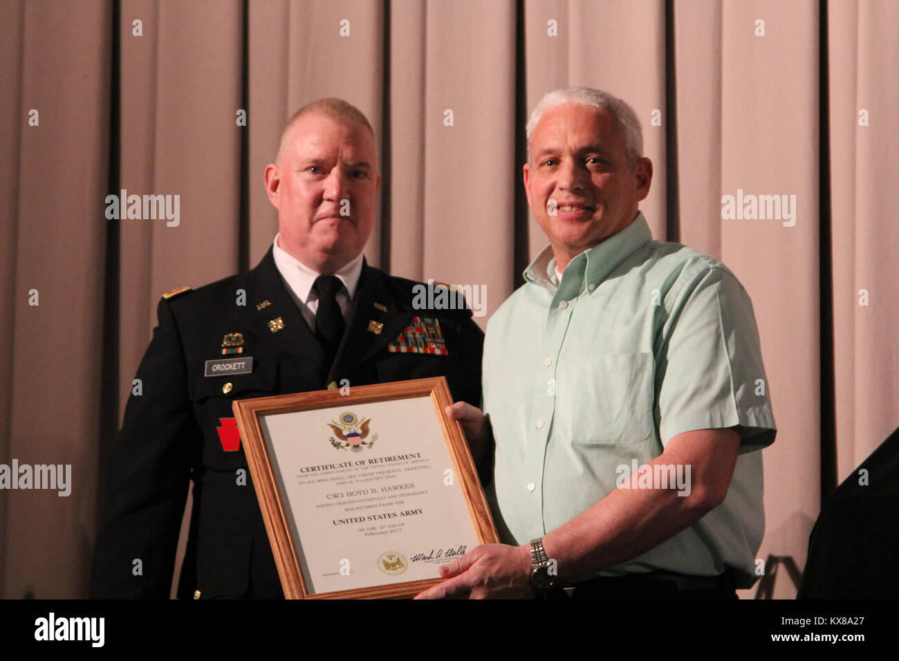 Chief Hawkes retired at ceremony conducted in the Utah Guard ...