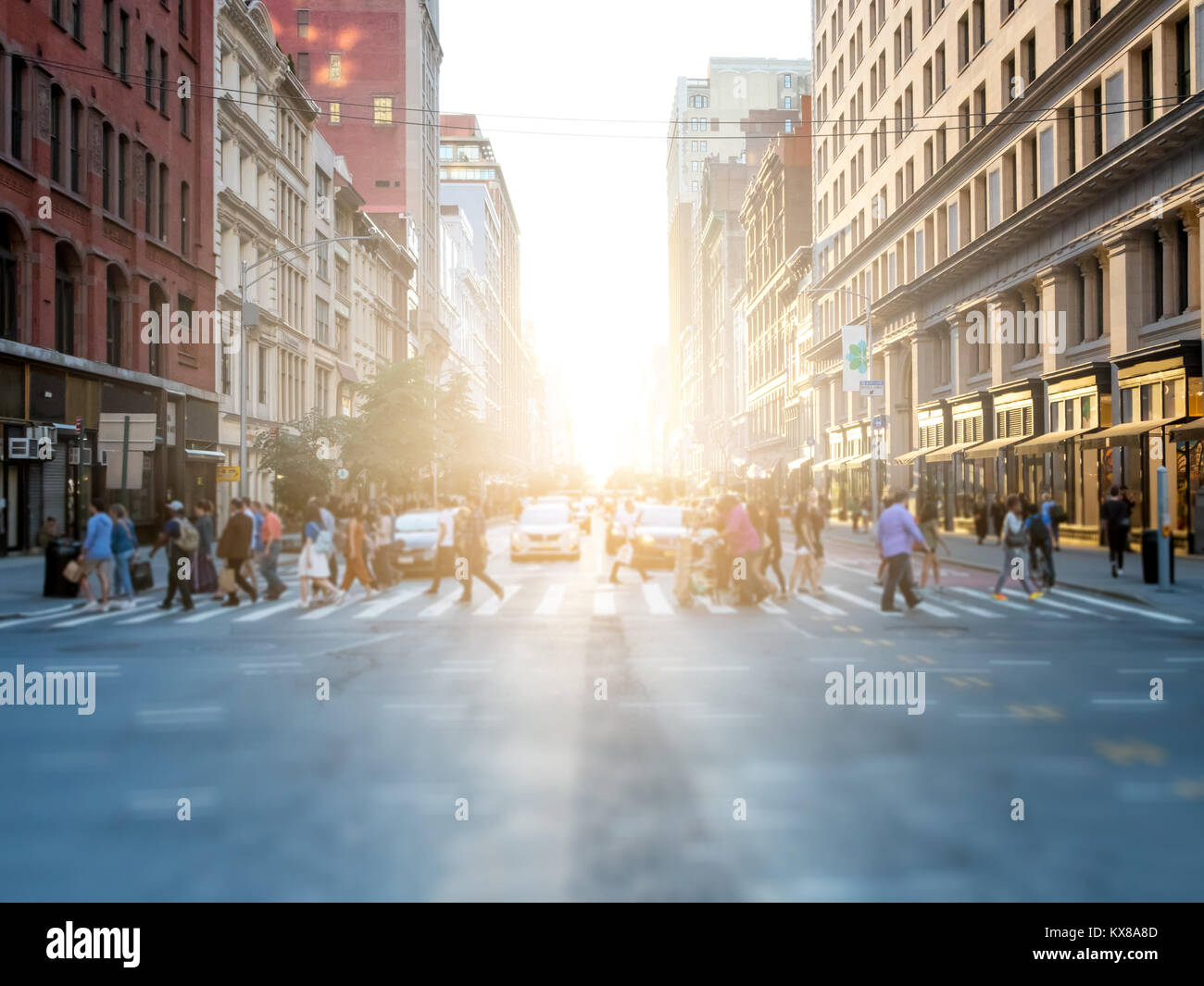 Crowd New York City Street Stock Photos & Crowd New York City Street ...
