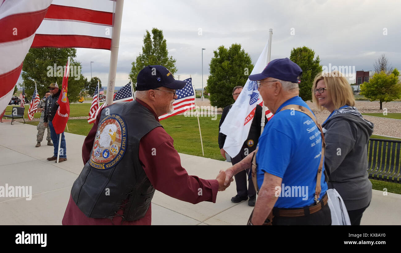US Army National Guard veterans Stock Photo - Alamy