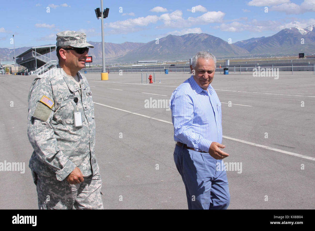 US Army National Guard personnel experience Indycar motor racing at ...