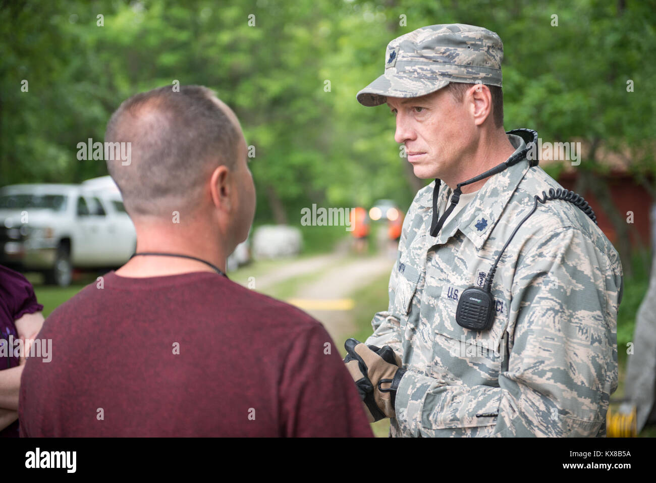 Soldiers from the Utah National Guard and FEMA Region VIII Homeland ...