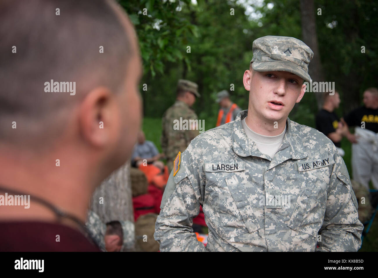 Soldiers from the Utah National Guard and FEMA Region VIII Homeland ...
