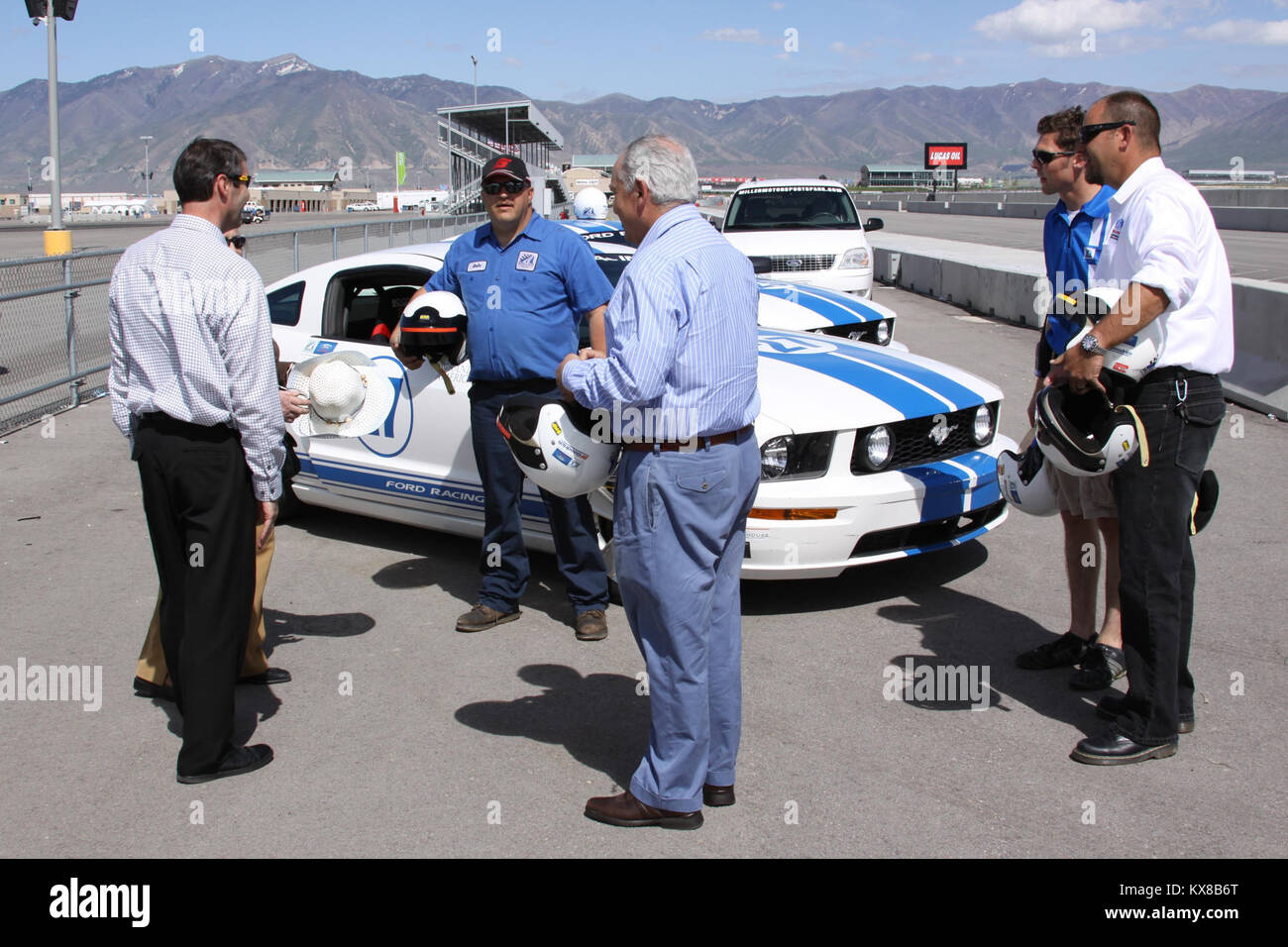 US Army National Guard personnel experience Indycar motor racing at ...