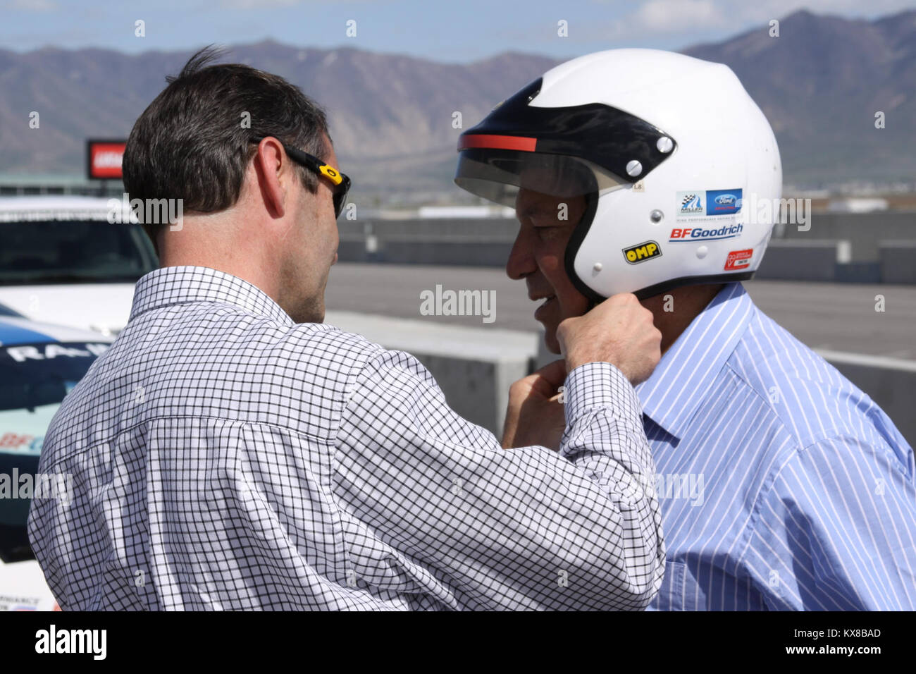 US Army National Guard personnel experience Indycar motor racing at ...