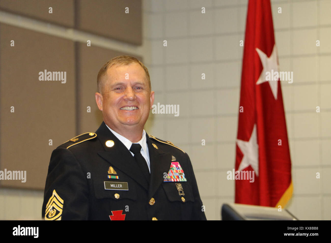 CSM Micheal Miller was celebrated at his retirement ceremony at the ...