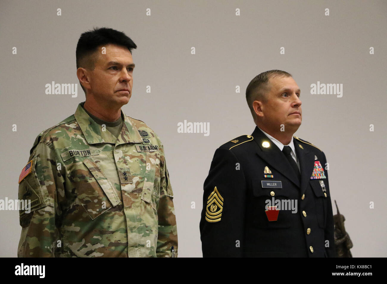 CSM Micheal Miller was celebrated at his retirement ceremony at the ...